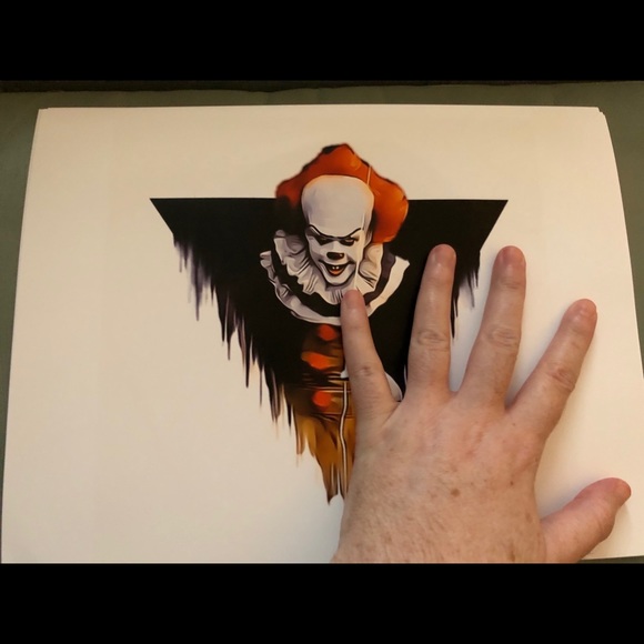 Handmade | Wall Decor | Pennywise Newer Versionart Print | Poshmark